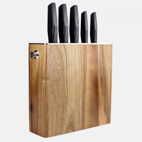 KnifeLock – A fully lockable kitchen knife block to deter the misuse of ...